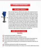 China Customized UBLG-80CY UNIVO 80G Millimeter Wave Radar Level Meter for Liquid Detection for sale