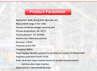 China Customizable Solid-Liquid Detection 80G Radar Level Gauge for Industrial Applications for sale