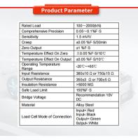 China Precise Load Control And Measurement With UBWP308Y Robotic Arm And Force Sensor for sale