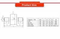 China UBLP-01Yq Force Measuring Sensors And Machines For Tensile And Compressive Load for sale