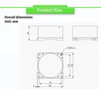 China UBTM300Y Fiber Optic Gyroscope Sensor for Accurate Azimuth Angle ±180 deg Measurement for sale