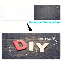 China Large Office Topographic Mousepad for Computer Pc Laptop Mouse Pad 800*300 Blue White for sale