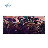 China Stock XYDAN Eco-Friendly Non-Slip Waterproof Custom Printing Fluid 40x90 Mouse Pad for sale