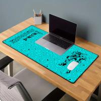 China Custom Sublimation Logo XL XXL Large Computer Keyboard Deskpads with Rubber Mouse Pad for sale