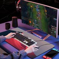 China 2/3/4/5/6mm Customizable Natural Rubber Fabric Odm Extended Deskmat Gaming Mouse Pad for sale