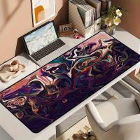 China Stock XYDAN Eco-Friendly Non-Slip Waterproof Custom Printing Fluid 40x90 Mouse Pad for sale