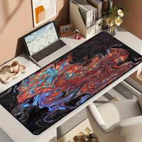China Large Strata Liquid Fluid Mousepad For Csgo Gaming Mous Pads NO Wireless Charging OEM for sale