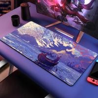 China Private Mold XYDAN Custom Logo Rubber Gaming Mouse Pad with CMYK Sublimation Printing for sale