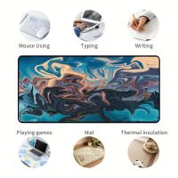 China 2024 XYDAN Sublimation Mouse Pad Office Accessory with Abstract Strata Pattern for sale