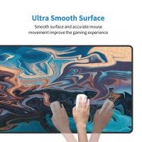 China 2024 XYDAN Sublimation Mouse Pad Office Accessory with Abstract Strata Pattern for sale