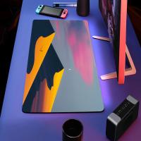 China NO Wireless Charging Custom Logo Nature Rubber XXXl Big Desk Mat for Computer Accessories for sale