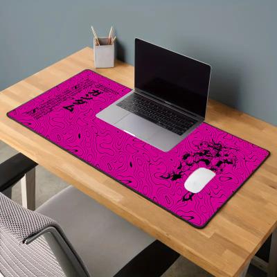 China Custom Graphic Print Non Slip Neoprene Rubber XXL Computer Mouse Pad for Gaming Desk for sale