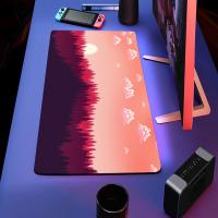 China Soft Mouse Pad for Keyboard Custom Natural Rubber Cartoon Gamer Pad Rectangular Shape for sale