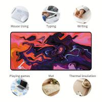 China Large Size Mouse Pad With Lock Edge And Waterproof Function For Your Requirements for sale