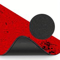 China Non-slip Natural Rubber Base Private Mold Large Gaming Mouse Pad for PC Laptop Computer for sale