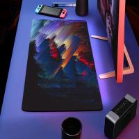 China Materail Natural Rubber fabric Sublimation Blank Desk Mouse Pad With Logo Printing for sale