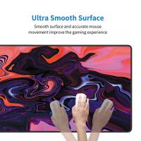 China Large Size Mouse Pad With Lock Edge And Waterproof Function For Your Requirements for sale