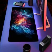China Stocked Gaming Mouse Pad with Custom Sublimation Print and Natural Rubber Material for sale
