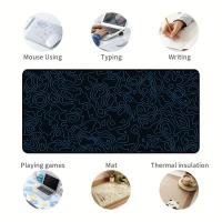 China Office Desk Mat Mousepad Custom Large XXL Keyboard Pad with Rubber Bottom Mousepads for sale