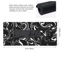 China Large Size 400x900 Waterproof Computer Keyboard Mousepads for Extended Gaming Needs for sale
