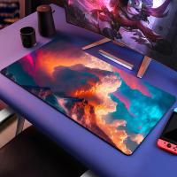 China Gaming Style Custom Gaming Mouse Pads Xxxl 40x90 For EOM ODM With Edging Packaging for sale