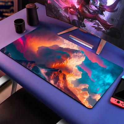 China Gaming Style Custom Gaming Mouse Pads Xxxl 40x90 For EOM ODM With Edging Packaging for sale
