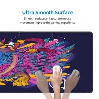 China Custom Business Office Gaming Mouse Pad with Extended Size and Stitched Edge Design for sale