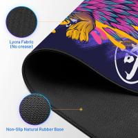 China Custom Business Office Gaming Mouse Pad with Extended Size and Stitched Edge Design for sale