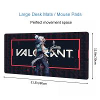 China XYDAN Valorant Mouse Pads Custom Large 300X800 Gaming Mousepad 100% Original Advantage for sale