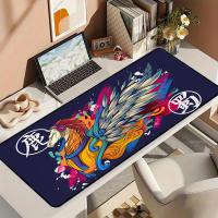 China Large Deskmat Mouse Pad with Custom Print Durable Speed Fabric Non Slip Rubber Base for sale