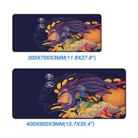 China Customized Size Fabric Blank Sublimation Mouse Pad for Gaming Water Resistance for sale