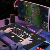China NO Wireless Charging Custom Gaming Mouse Pad Xxxl Sublimation Hot Transfer with Edging for sale