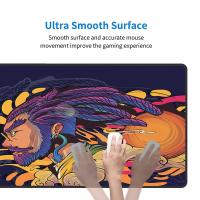China Customized Size Fabric Blank Sublimation Mouse Pad for Gaming Water Resistance for sale