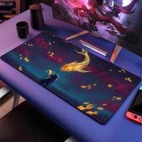 China XXL XXXL 60x120 Gaming Mouse Pad with Customizable Thickness and Non-Slip Rubber Base for sale