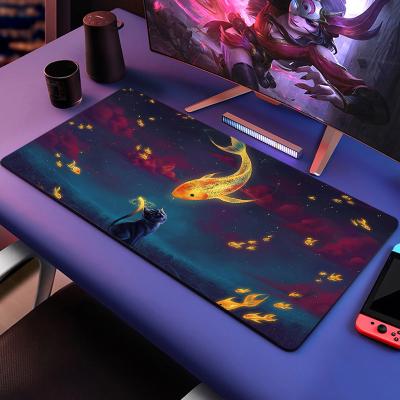 China XXL XXXL 60x120 Gaming Mouse Pad with Customizable Thickness and Non-Slip Rubber Base for sale