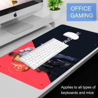 China Rubber Overlocked Valorant Pattern Printed Computer Mat Custom Xxl Gaming Mouse Pad for sale