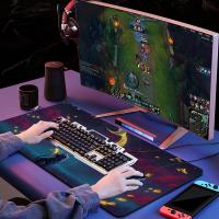 China XXL XXXL 60x120 Gaming Mouse Pad with Customizable Thickness and Non-Slip Rubber Base for sale