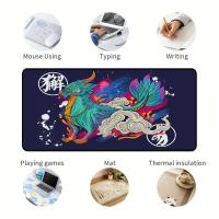 China Large Size XXL XXXL Waterproof Computer Keyboard Rubber Gaming Mouse Pad with Custom Logo for sale