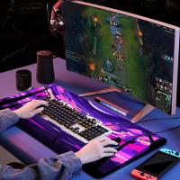 China Custom Logo Xl Xxl Xxxl Extended Non Slip Nature Rubber Gaming Mouse Pad with Printing for sale