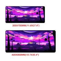 China Custom Logo Xl Xxl Xxxl Extended Non Slip Nature Rubber Gaming Mouse Pad with Printing for sale