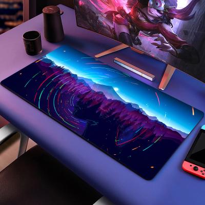 China Customizable Thickness 2/3/4/5/6mm Waterproof Fabric Desktop Extended Gaming Mat for sale