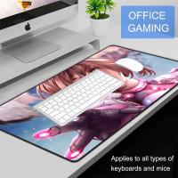 China Large Size Cartoon Gaming Mouse Pad with CMYK Sublimation Printing and Natural Rubber for sale
