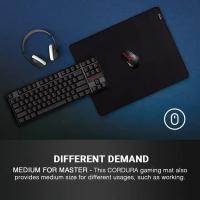 China Cordura Desk Mat Compatible Gaming Mousepad with Rubber Base and Cordura Fabric Surface for sale