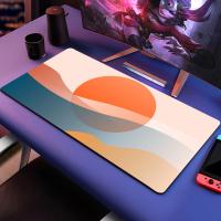 China Large Size Computer Accessories Gaming Desk Mat Mouse Pad with Custom Design Printed for sale