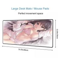 China 800*300*3mm Customized Natural Rubber Lock Edge Office Desk Pad for Gaming Enthusiasts for sale