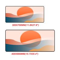 China Large Size Computer Accessories Gaming Desk Mat Mouse Pad with Custom Design Printed for sale