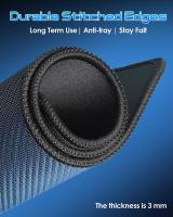China Anti-Slip Rubber Base Custom Waterproof Material Mousepad for Making Gaming Keyboard for sale