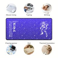 China Stock Office and Gaming Mouse Pad Rubber Computer Desk Mat for Keyboard XXL 800*300*3MM for sale