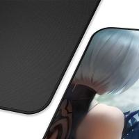 China Office Home Keyboard Mats Mouse Hemmed Edge Sublimation Sexy Breast Girl 30X80 Gamer Mouse Pads Custom Logo for sale