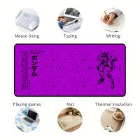 China Gaming Custom Logo Waterproof Office Mouse Pad and Laptop Desk Mat in Irregular Shape for sale